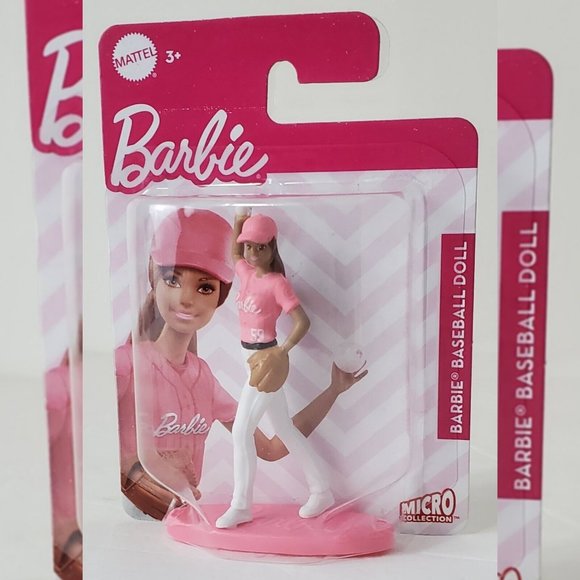 Mattel | Toys | Matell Barbie Sport Doll Baseball Player Micro ...